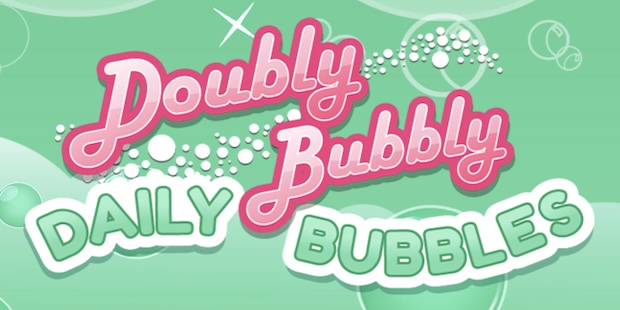 Doubly Bubbly Daily Bubbles New At Double Bubble Bingo